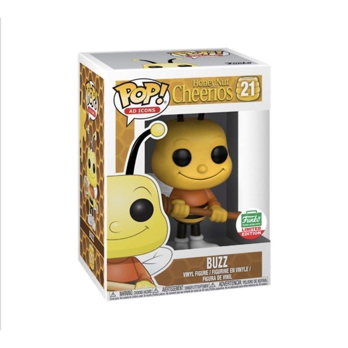 Funko POP! Ad Icons Honey Nut Cheerios Buzz The Bee Bundle