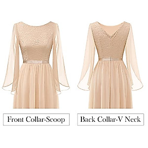 Women Formal Dress, 2023 Wedding Guest Homecoming Prom Long Dress, Fall Black Tie Dress, Maxi Evening Gown for Party Champagne M