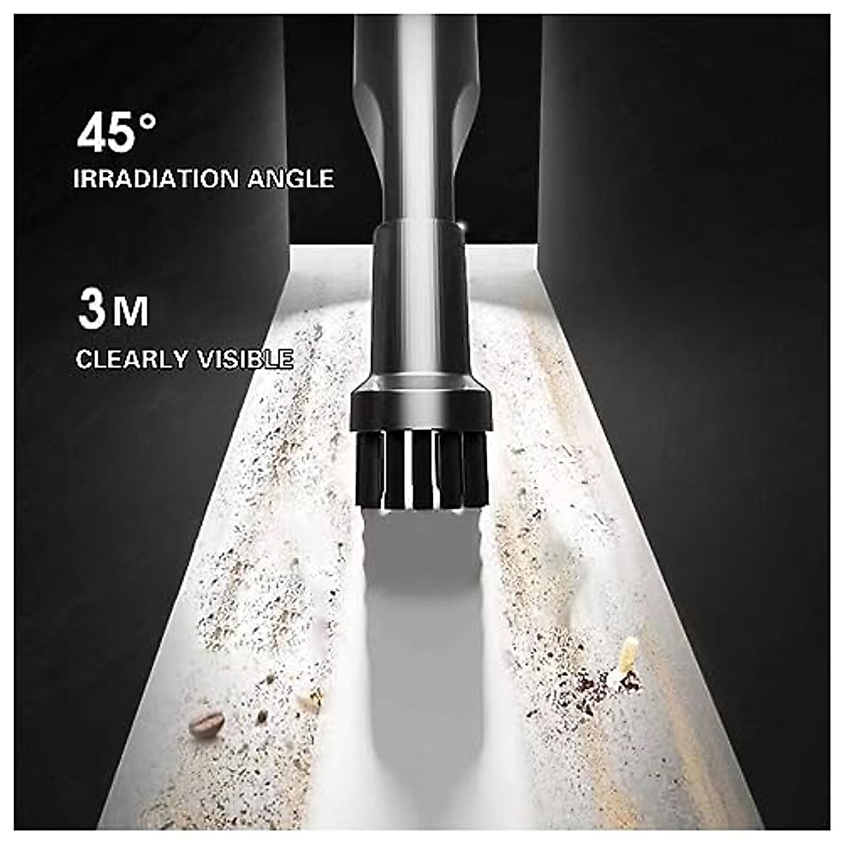 Upgraded Version of The Wireless Home Car Vacuum Cleaner, 120W Strong Suction Handheld Vacuum Cleaner, Portable Small Vacuum Cleaner