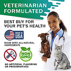 Liver Support Supplement for Dogs & Cats - Milk Thistle Liver Support - Canine Hepatic Care - Cat & Dog Liver Cleanse - Max Effect Liquid Drops