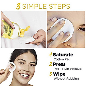 Garnier SkinActive Micellar Water with Vitamin C, Facial Cleanser & Makeup Remover, 13.5 fl. oz, 2 count (Packaging May Vary)