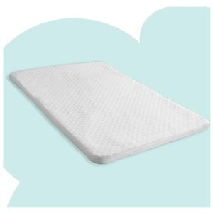 hiccapop Pack and Play Mattress Pad for (38"x26") Portable Crib Playpen | Playard Mattress for Pack and Play | Pack N Play Mattress Topper with Soft Washable Cover