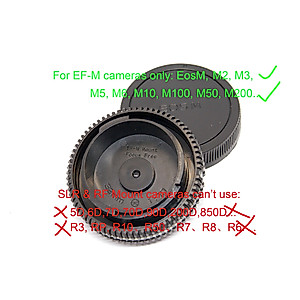 EF-M Mount 32mm/F10 Pancake Lens Focus Free Compatible with EF-M Mount Mirrorless Cameras