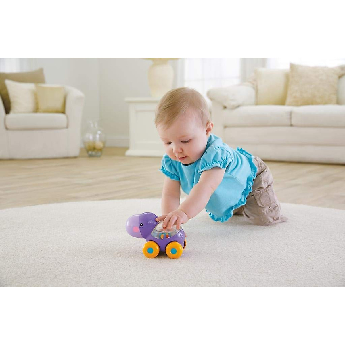 Fisher-Price Poppity Pop Hippo, Multicolor (BGX30)