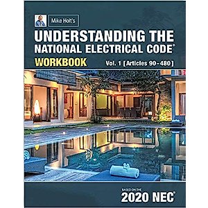 Mike Holt's WORKBOOK to Accompany Illustrated Guide to Understanding the National Electrical Code, Volume 1, Based on 2020 NEC