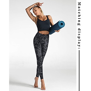 Dragon Fit Compression Yoga Pants Power Stretch Workout Leggings with High Waist Tummy Control