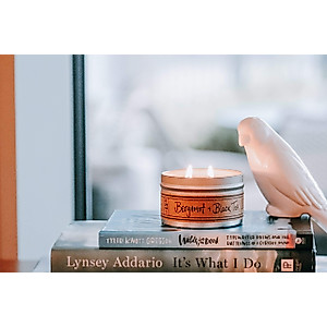 Seventh Avenue Apothecary Premium Scented 100% Soy Candle - White Tea + Fig - 5.7 oz. net. wt. Travel Tin Candle - Long Lasting 35+ Hour Burn Time - Travel and Gifting - Hand Poured in The USA