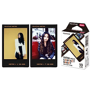 Fujifilm Instax Mini Contact Sheet Film - 10 Exposures