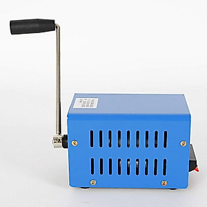 BJTDLLX 20W Hand Crank Generator, High Power Portable Emergency USB Charger Generator for Outdoor Travel Camping Hiking Survival Activities