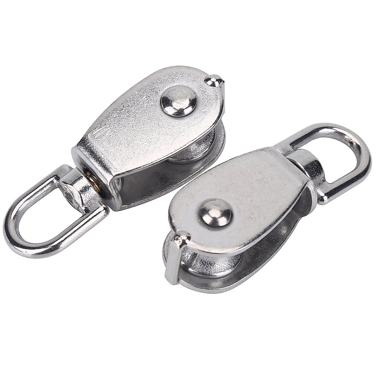 Dioche Anchor Trolley Kit, Stable Kayak Canoe Anchor Trolley Kit System with Pulley Pad Eye Ring Hook Set, Kayak Accessories for Kayaks Canoes Boat