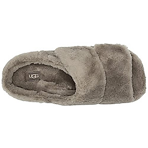 UGG Men's Fluff That Slipper, Burnt Olive, 9