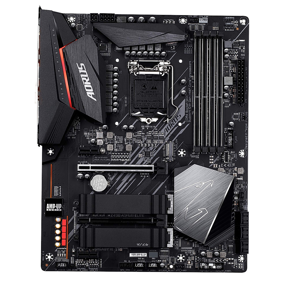 GIGABYTE Z490 AORUS Elite (Intel LGA1200/Z490/ATX/2xM.2/Realtek ALC1200/SATA 6Gb/s/USB 3.2 Gen 2/2.5 GbE LAN/RGB Fusion/Gaming Motherboard)