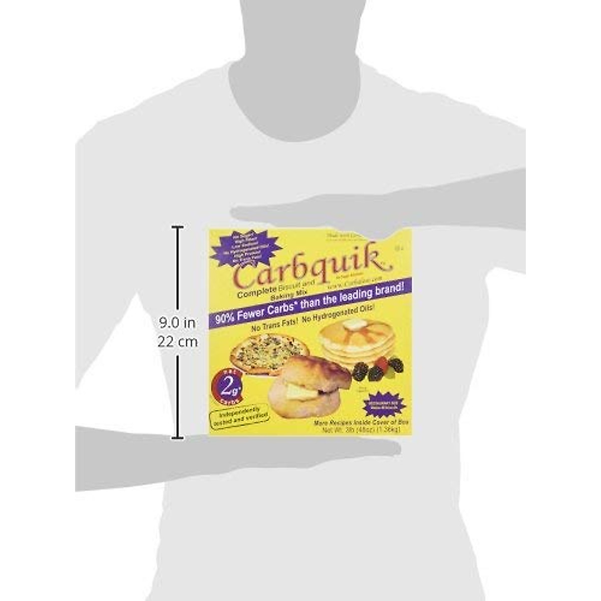 Carbquik Baking Mix, 3 Lb (48 Oz) (Pack of 1)