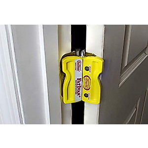 The Original Fat Ivan Fold Up Doorstop Wedge with Magnet - Yellow (2 Pack)
