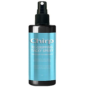 Chirp Tacky Spray for Craft Cutting Mats – Revive The Stickiness on Your mats for Vinyl, Art, Scrapbooking