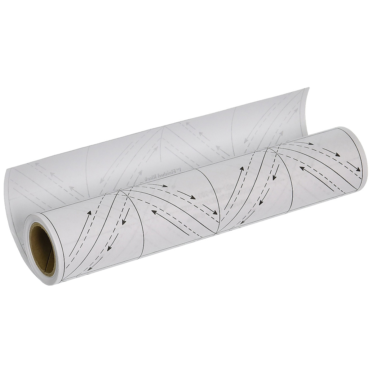 Triangles On A Roll 1in Half Square 50ft Template