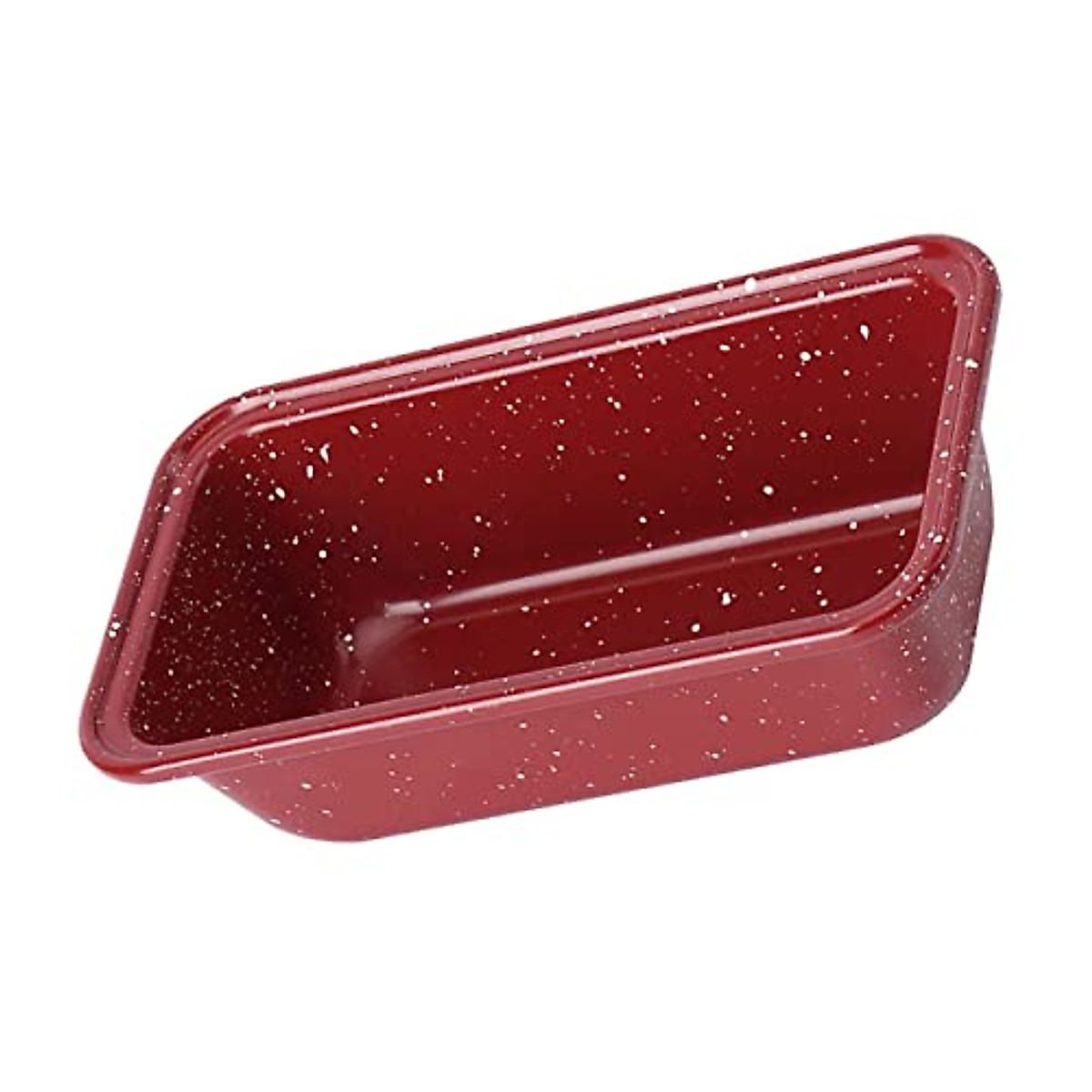 Angoily Loaf Pan 2pcs Toast Mold Bread Mold Loaf Nonstick Bakeware Handle Design Bread Mold Carbon Steel Baking Pan Kitchen Loaf Pan Small Tools Red Non Stick Bread Baking Tools
