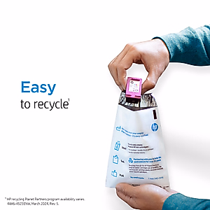 Original HP 60 Tri-color Ink Cartridge | Works with DeskJet D1660, D2500, D2600, D5560, F2400, F4200, F4400, F4580; ENVY 100, 110, 120; PhotoSmart C4600, C4700, D110a Series | CC643WN