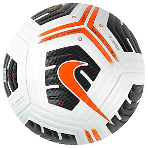 NIKE CU8038-101 NK ACDMY PRO - Team FIFA SZ 5 Recreational Soccer Ball Unisex-Adult White/Black/(Total Orange) 5