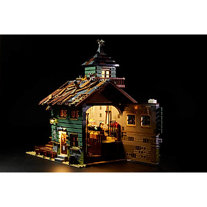 LED Lighting Kit for Lego Old Fishing Store - 21310 (Lego Set NOT Included)