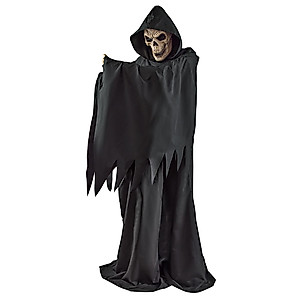 Spirit Halloween 6.6 Ft The Black Heart Animatronic | Decorations | Animated | Moving arm motions | Speaks Chilling Phrases