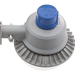 Outdoor BGR P2 LED Dusk-to-Dawn Security Light in Grey 4000k