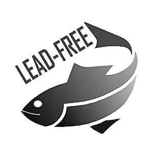 Big Nasty Tackle Lead-Free Super Glow Pout Pounder Jig 1 oz (1 Pack) (White)