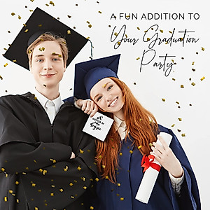 One Degree Hotter - Hotter By One Degree Set of 50 Thick 3 Ply Graduation Napkins, Perfect Graduation Party Favors, 2023 Graduation Decor, Grad Party, or Graduation Party Favors for Guests