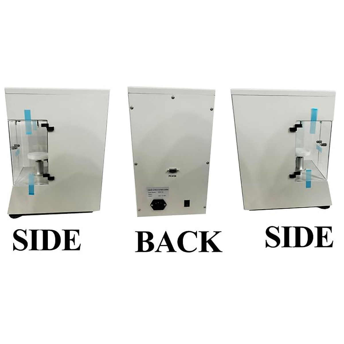 HFBTE Automatic Liquid Surface Tensiometer Pt Board Interfacial Tension Meter Tester with Platinum Board Wilhelmy Plate Method Measuring Modes Range 0 to 1000 mN/m Precision 0.1mN/m Data Storage