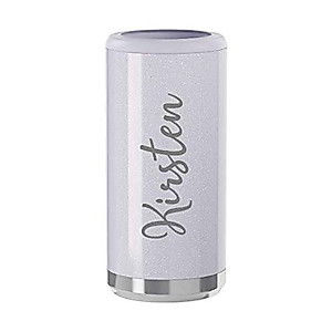 White Claw Skinny Can Coozie Tumbler White Claw Coozie Custom Skinny Coozie Can Cooler Stainless Steel Hard Seltzer Cooler Laser Engraved