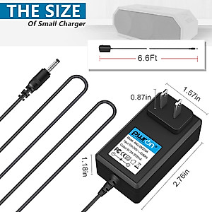 PwrON Ac Dc Adapter Charger Compatible with Altec Lansing iMW455 The Jacket Bluetooth Wireless BT Speaker Power Supply