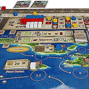 Capstone Games: Maracaibo, Big Box Strategy Board Game, Unique Story Mode Feature, A Nondestructive Legacy-Like Experience, 1 to 4 Players, Ages 12 and Up