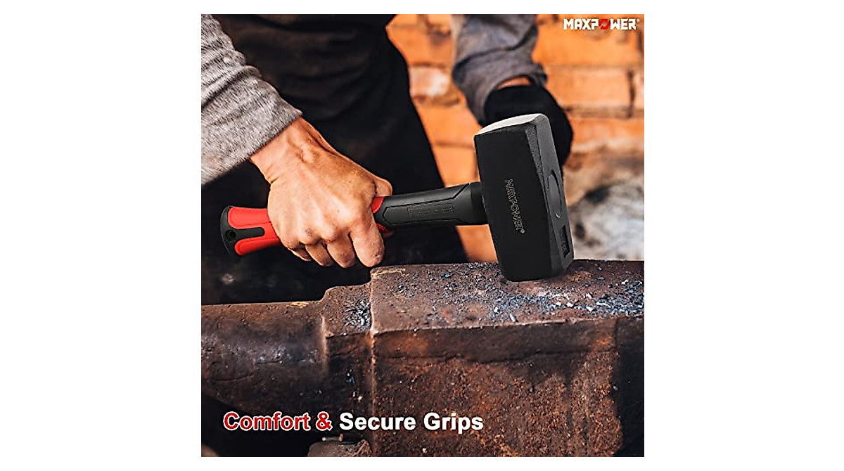 MAXPOWER Mini Sledge Hammer | 4lb Club Hammer for Demolition