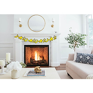 Banana Birthday Banner Cute banana Party Supplies Baby Shower Birthday Decorations for banana tropical fruits Theme- 12Pieces