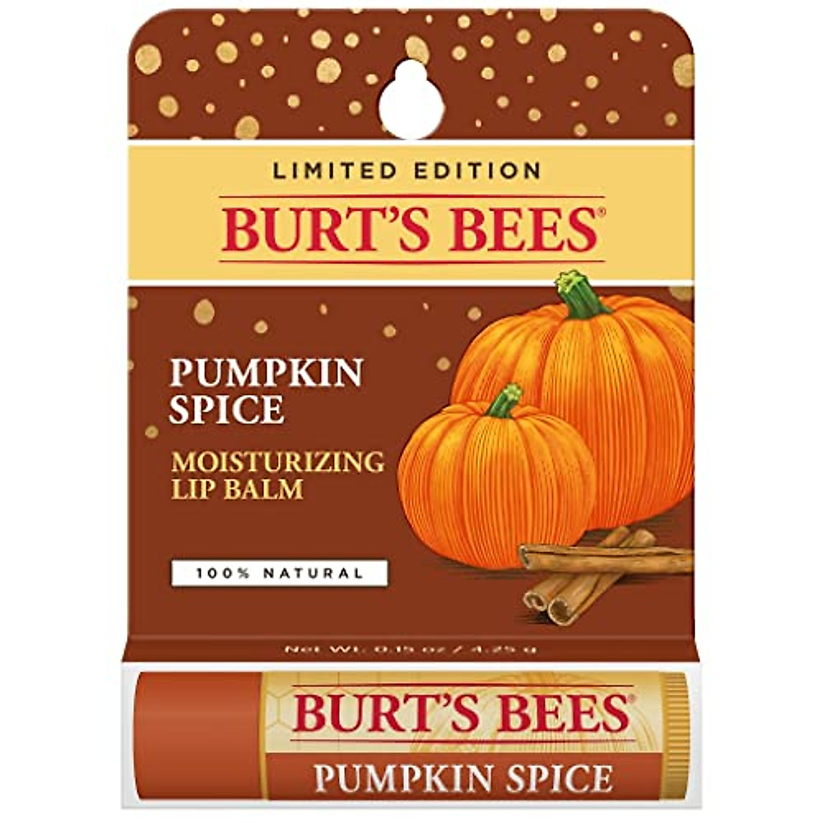 Limited-Edition Pumpkin Spice Lip Balm