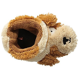 Little Blue House by Hatley unisex child Hi-top Slouch Animal Slipper Sock, Puppy, Small 5 - 7 US