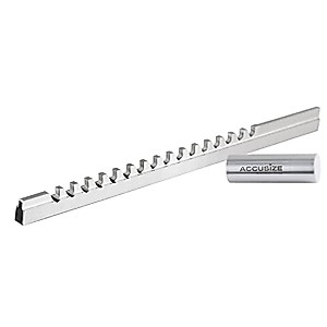 Accusize Industrial Tools 3/32 inch, Style B High Speed Steel Keyway Broach, 5000-0008