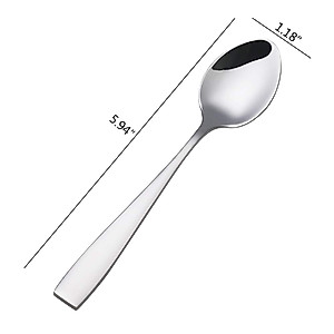 Asking 12-Piece Stainless Steel Teaspoon