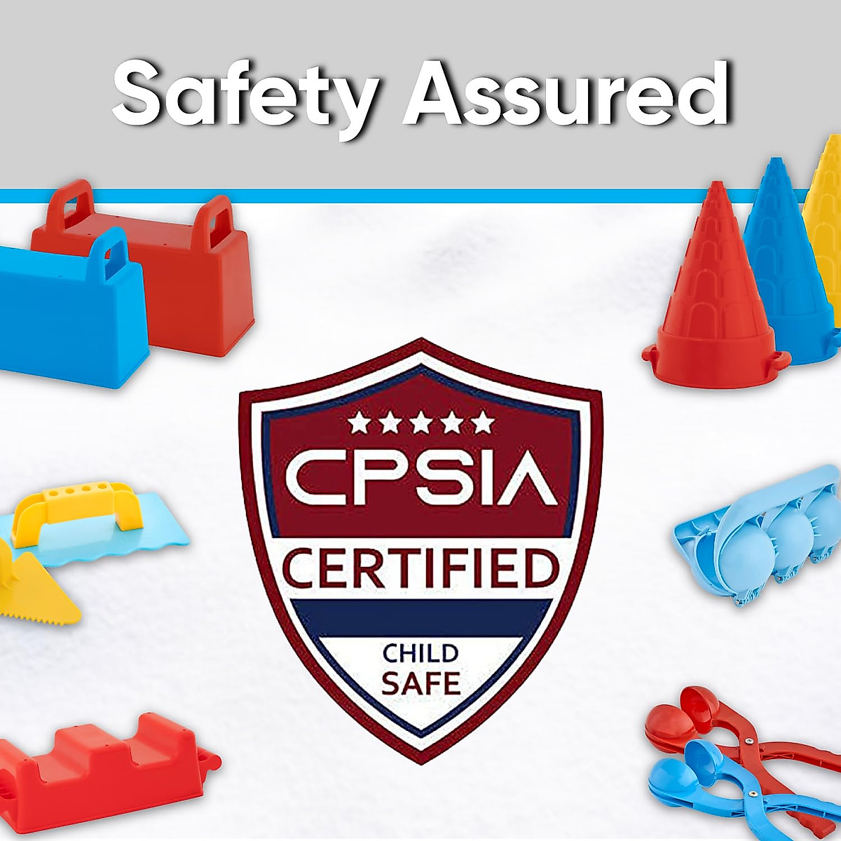 Superio Sand Castle Toys for Beach Snow Brick Maker Snow Sand Beach Toys for Kids and Adults Igloo Snow Block Form for Building Snow Forts or Sandbox Play Sand Toys Beach Essentials