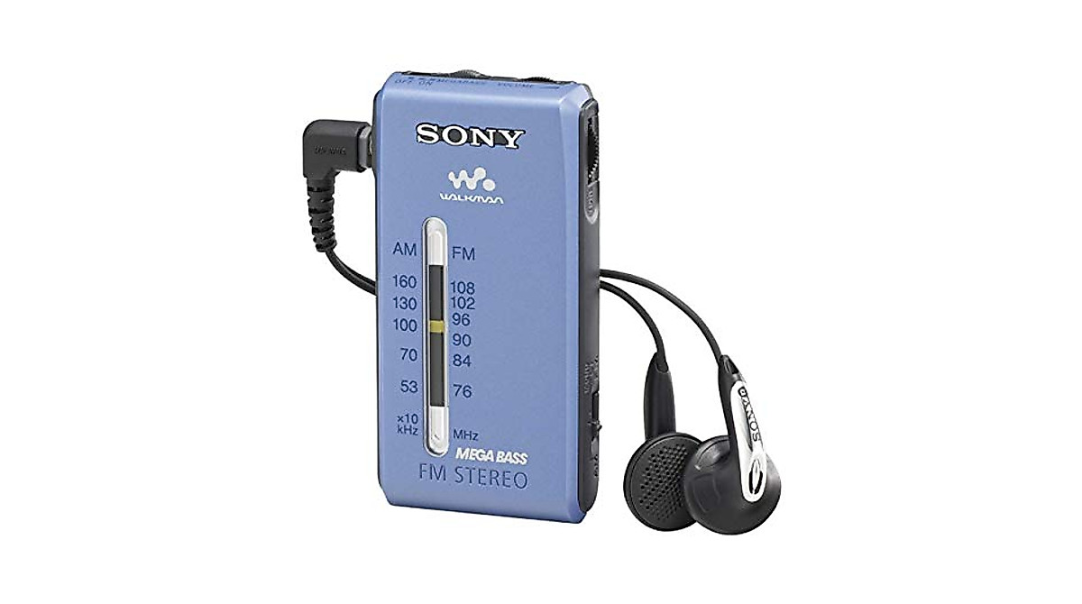 Sony SRF-S84 FM/AM Super Compact Radio Walkman with Sony MDR Fontopia ...