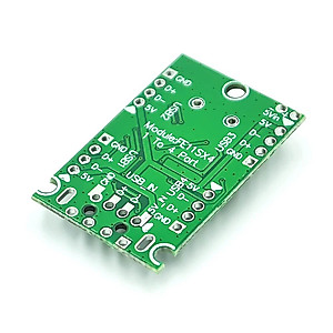 Rakstore 2Pcs USB2.0 Expansion Module HUB Concentrator 1 Minute 4 1 Drag 4 Interface Transfer Development Board Drive-Free
