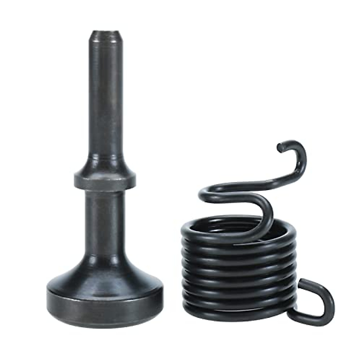 YaeTek 8 Pcs Heavy Duty Smoothing Air Hammer Pneumatic Chisel Bits Tools 0.401'' Shank Pneumatic Chisels with Spring