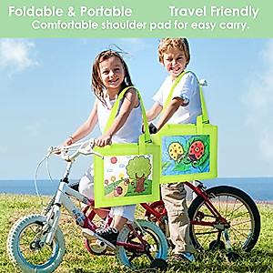 Zooawa Kids Travel Tray, Car Seat Tray for Kids Toddlers Car Seat, Toddler Car Seat Lap Tray, Road Trip Essentials Activity Table, Carseat Table Tray for 36M+ Kids Road Trip Activities, Green