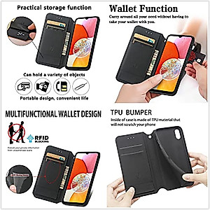 HUANGTAOLI Flip Case for Oppo Find X2 Neo, Built-in Magnetic Closure with Card Slots Phone Cover for Oppo Find X2 Neo