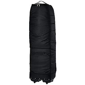 Amazon Basics Soft-Sided Foldable Golf Travel Bag - Black