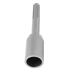 jerss T Post Driver Hammer Attachment Electric Hammerelectric Pick Wukeng Piling Hammer Electric Pickaxe 5 Pits Steel 20Cm Length Post Hole Diggers (30mm)