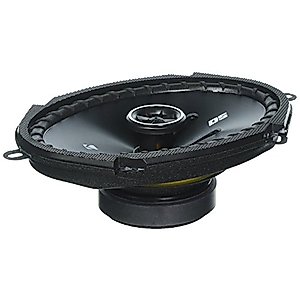 KICKER DSC680 6x8-Inch (160x200mm) Coaxial Speakers, 4-Ohm (Pair)