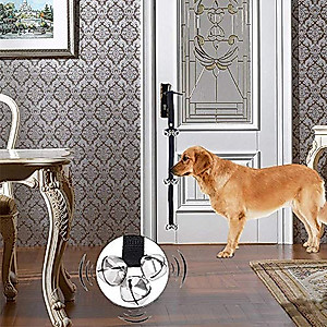 LVYOUIF Dog Doorbells Puppy Bells for Dog Training and Housebreaking Your Doggy Premium Quality - 7 Extra Large Loud 1.4 DoorBells Adjustable Length