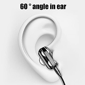 Earbuds Wired with Microphone, Noise Isolating in-Ear Headphones, Powerful Heavy Bass, HiFi, Dual Driver, Earphones Compatible with iPhones, iPods, iPads, MP3, Samsungs, and Most 3.5mm Jack Black