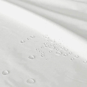 Mybecca Canvas Marine Fabric 600 Denier Indoor/Outdoor White 1 Yard (36" x 56")(Cut Separate by Yard for Prime Orders)(3 ' x 4.7')